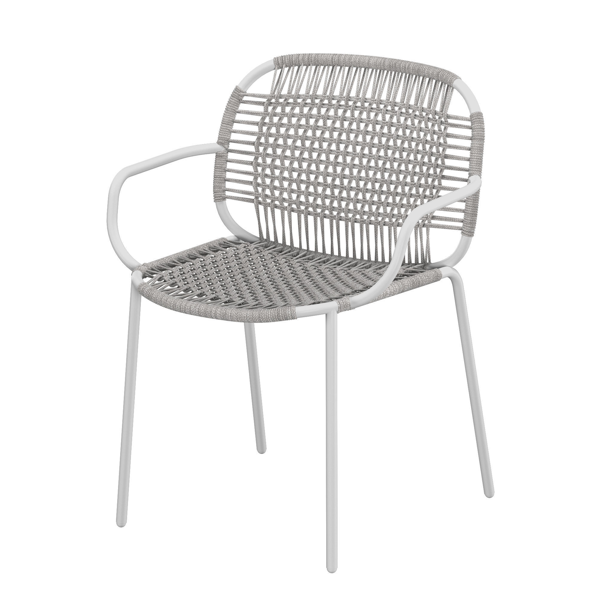 Botero Outdoor Dining Chair 3D model | CGTrader