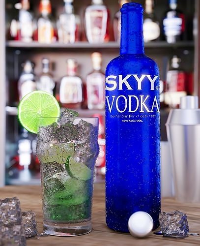 SKYY VODKA 3D model | CGTrader