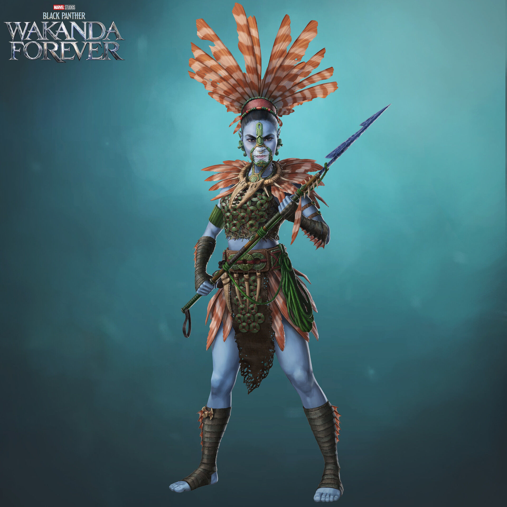 Namora spear weapons fan art 3D model 3D printable | CGTrader