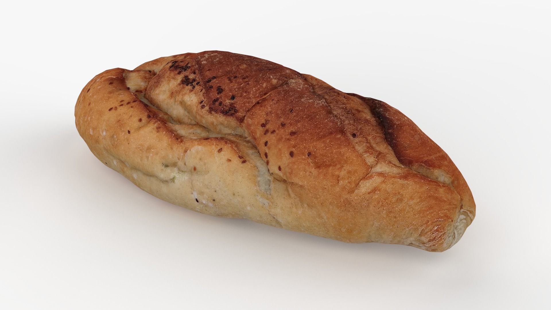 3D model Stale Bread Scan VR / AR / low-poly | CGTrader