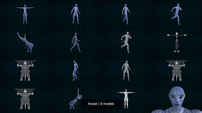 Avatar 3D Model Collection | CGTrader