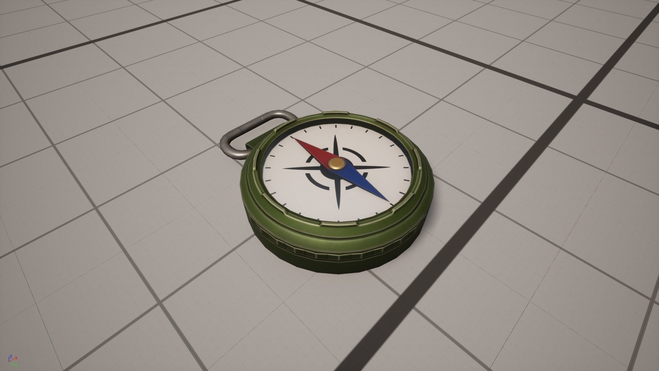 3D model Stylized Tourist Compass VR / AR / low-poly | CGTrader