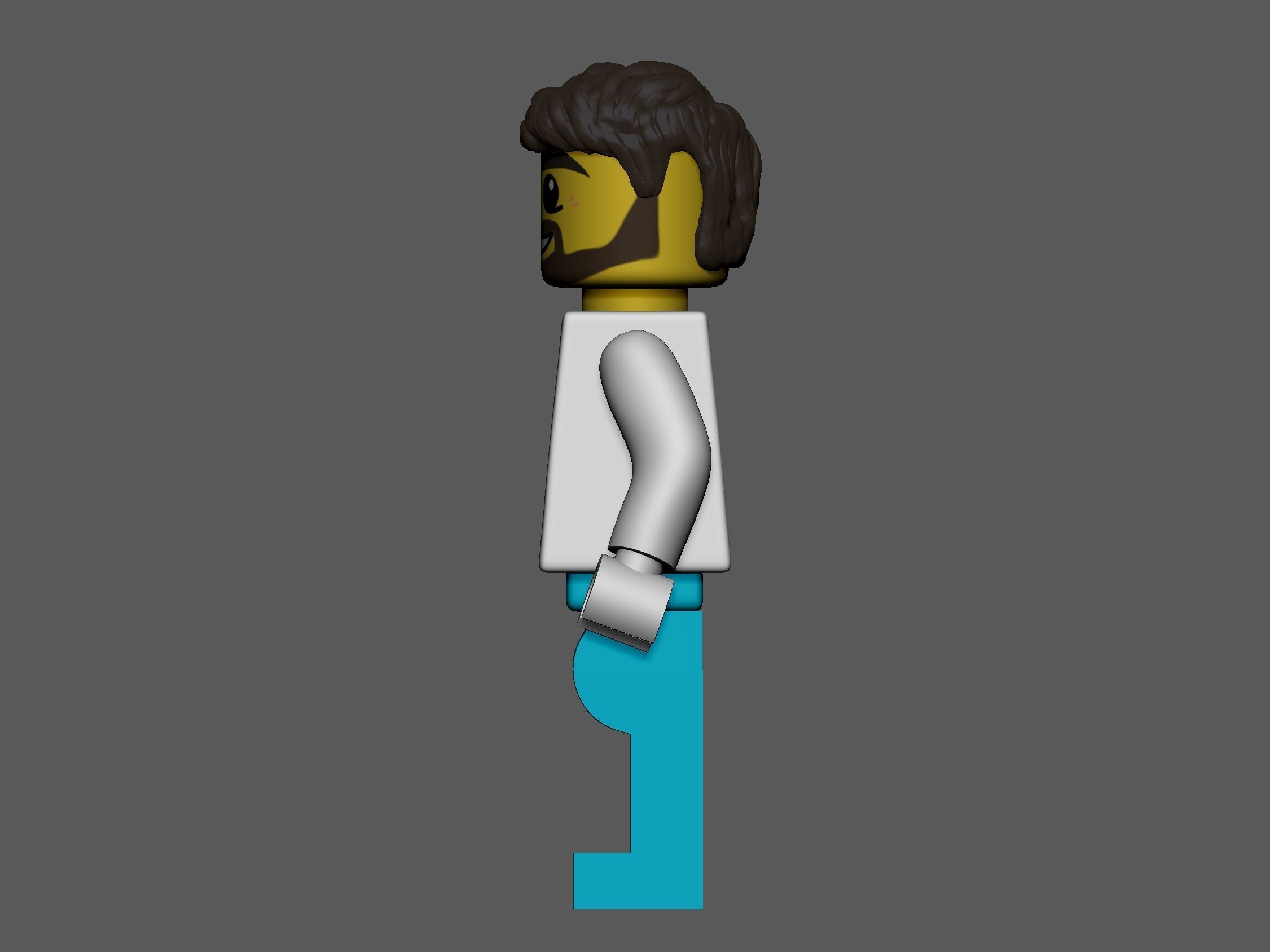 LEGO dentist free 3D model 3D printable | CGTrader