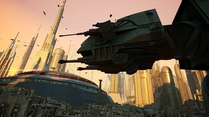 ATAT Shoot animation 3D model animated rigged | CGTrader