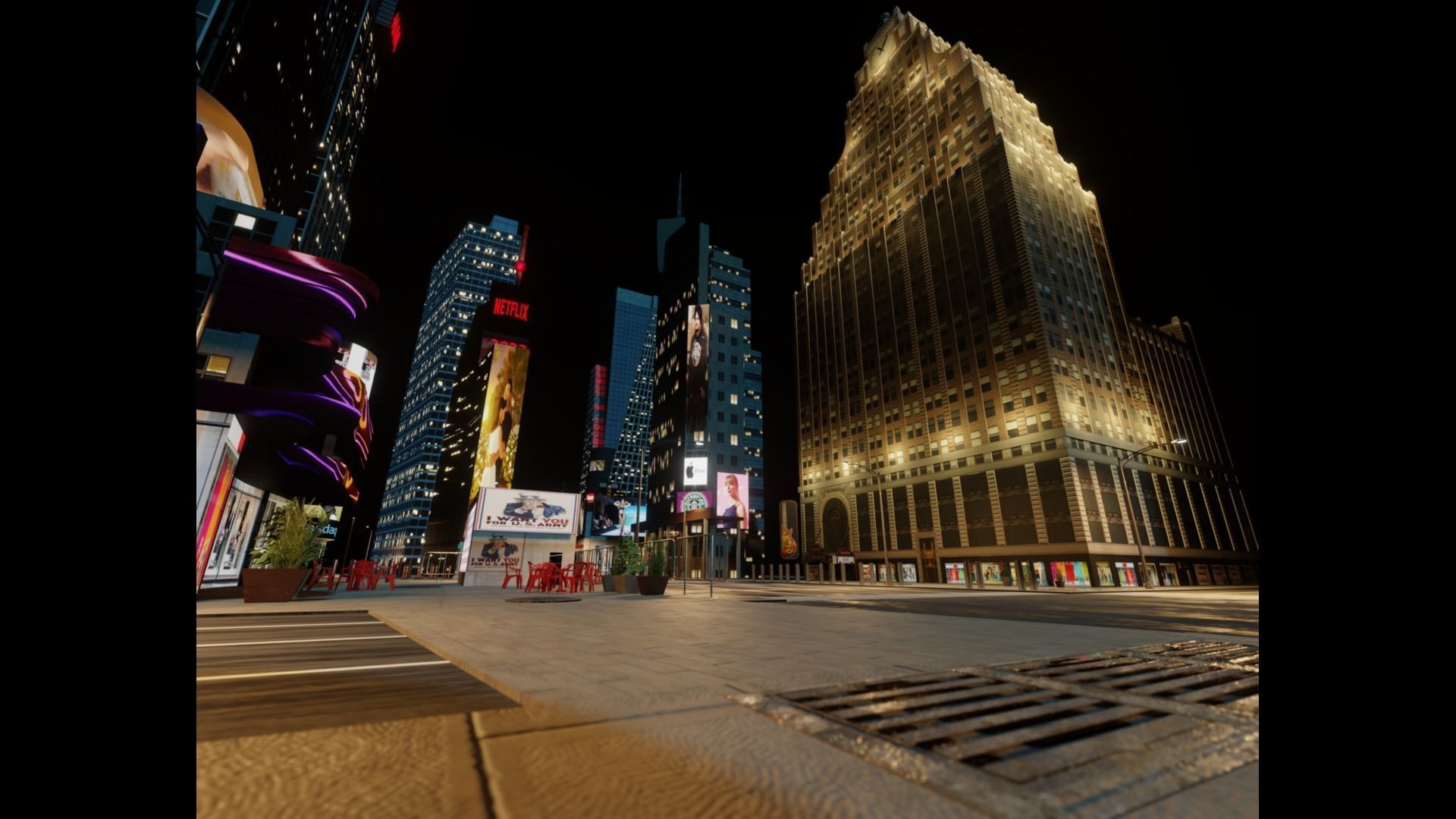 Times Square NYC Broadway New York City America 3D model | CGTrader