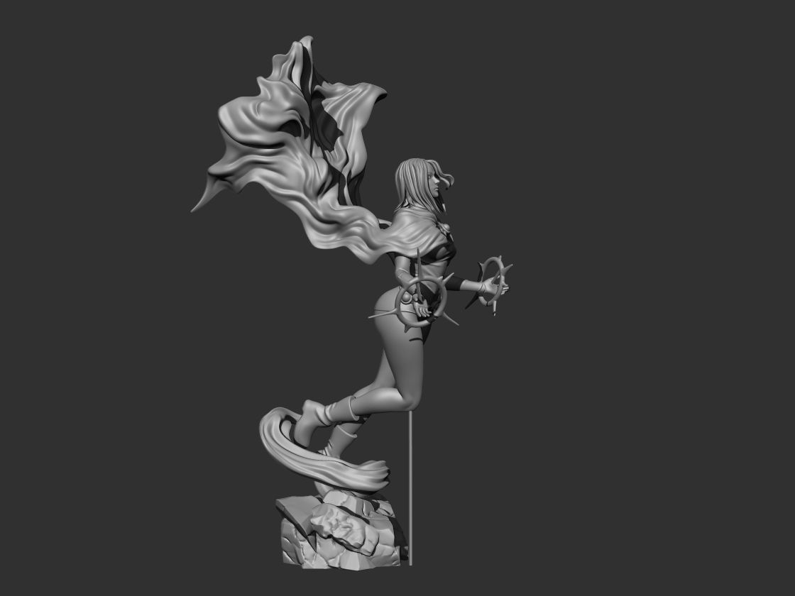 Raven DC Comics 3D model 3D printable | CGTrader