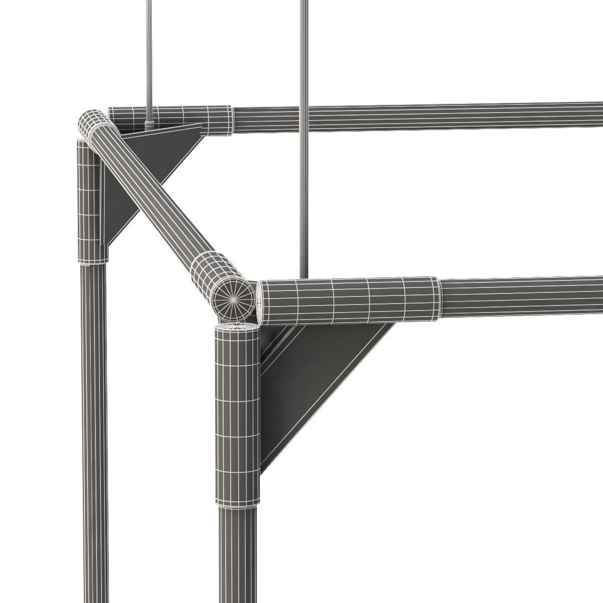 Thin Solids Cube 3D model | CGTrader