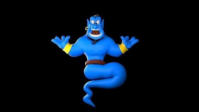 3D model aladdin jenny VR / AR / low-poly | CGTrader