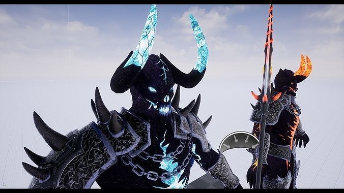 3D model Obsidian Demon VR / AR / low-poly | CGTrader