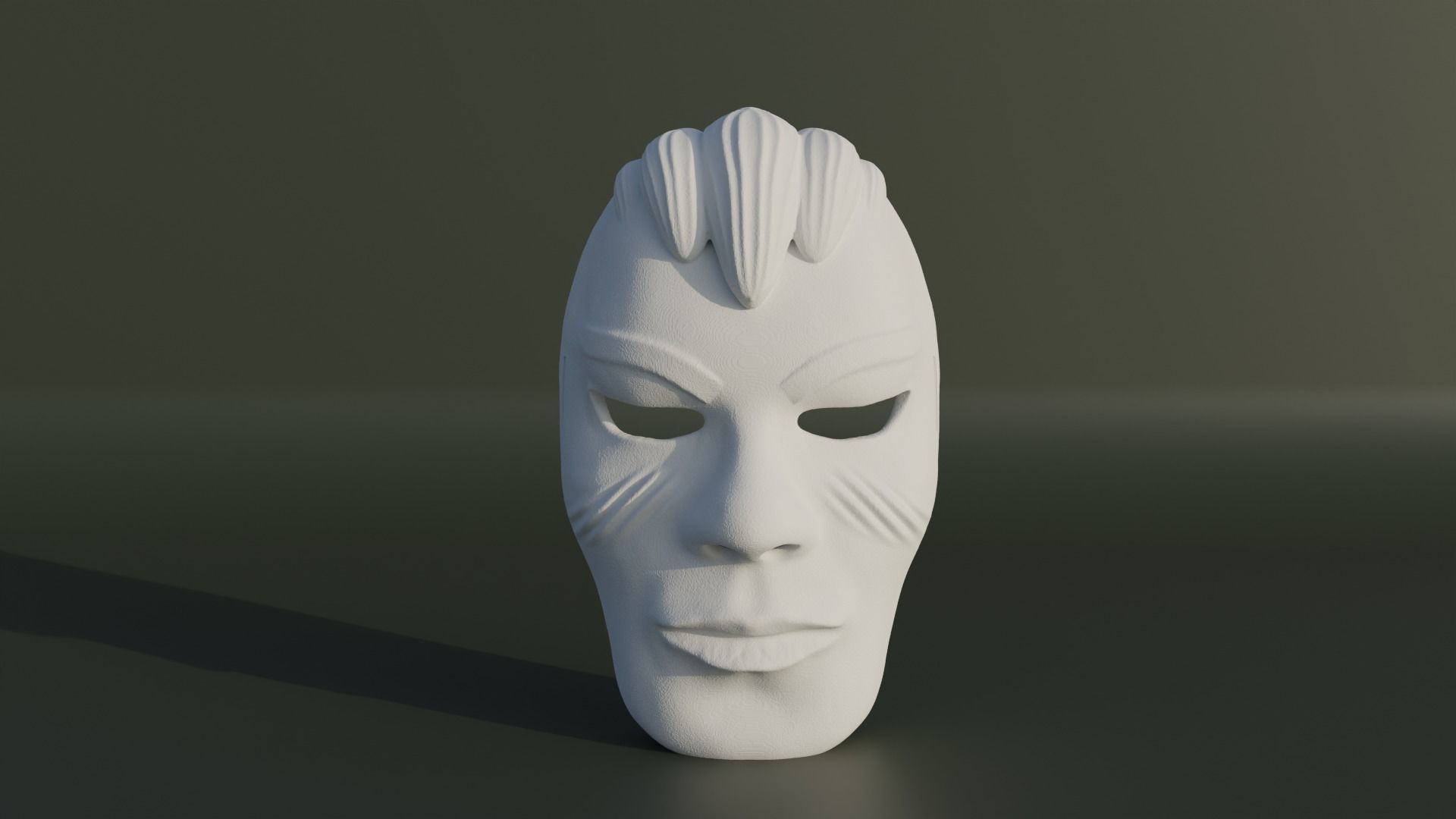 5 DIFFERENT COSPLAY PARTY FACE MASKS 3D model 3D printable | CGTrader