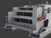 3D model High speed ferry Bornholmslinjen Express 5 3D model VR / AR ...