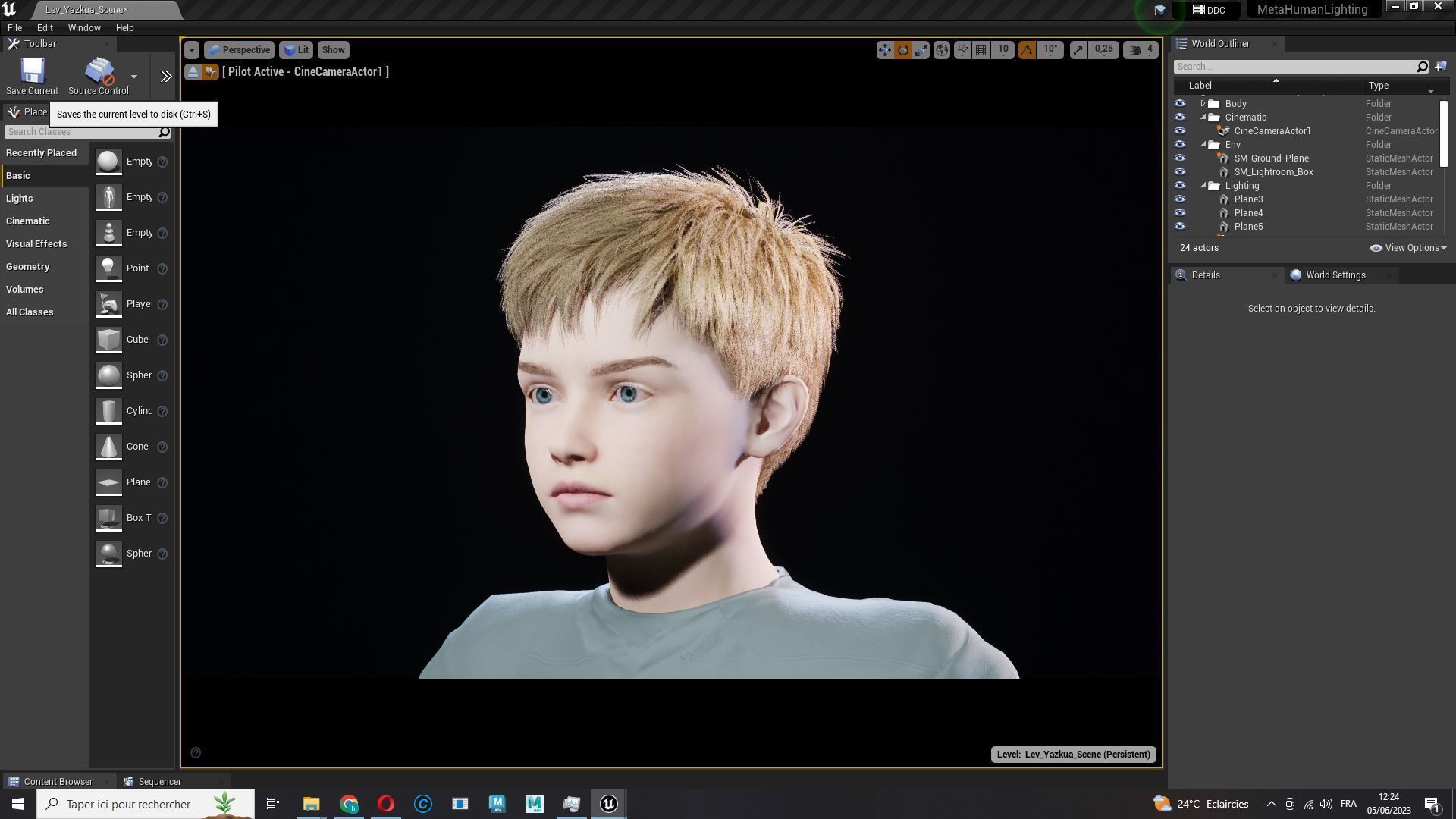 3D model HENRY-Playful Kid Realistic Child Boy VR / AR / low-poly ...