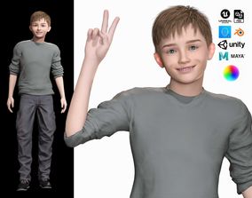 Low-poly Boy 3D Models | CGTrader