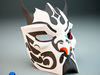 Japanese Kabuki Theatre Cosplay Mask 3D model 3D printable | CGTrader