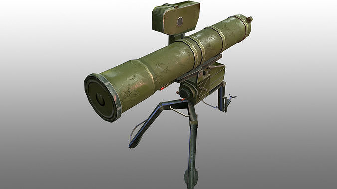 3D model Fagot AT-4 Spigot VR / AR / low-poly | CGTrader