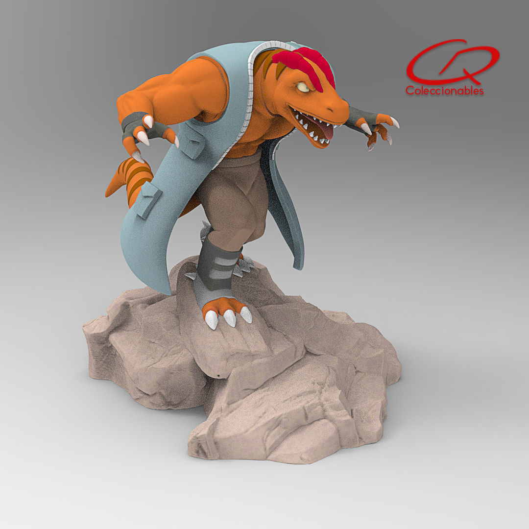 Ridge - Extreme Dinosaurs 3D model 3D printable | CGTrader