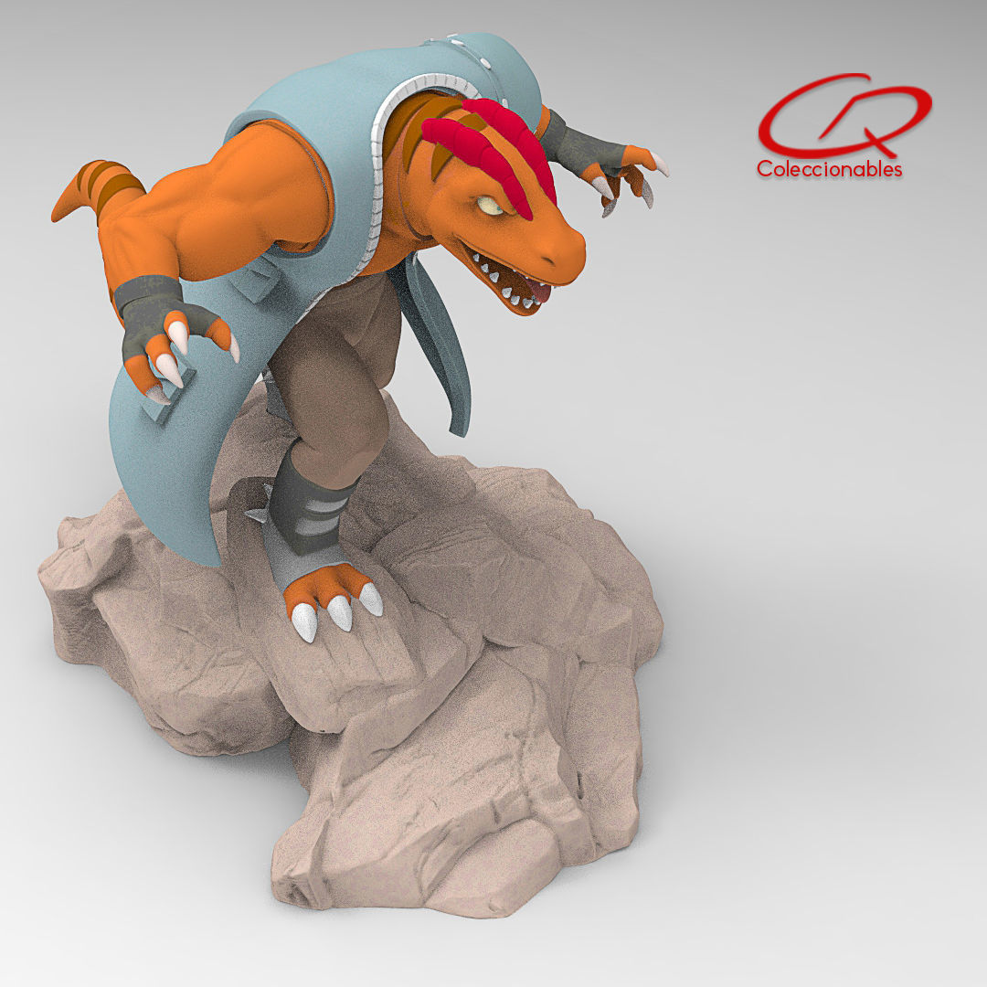 Ridge - Extreme Dinosaurs 3D model 3D printable | CGTrader
