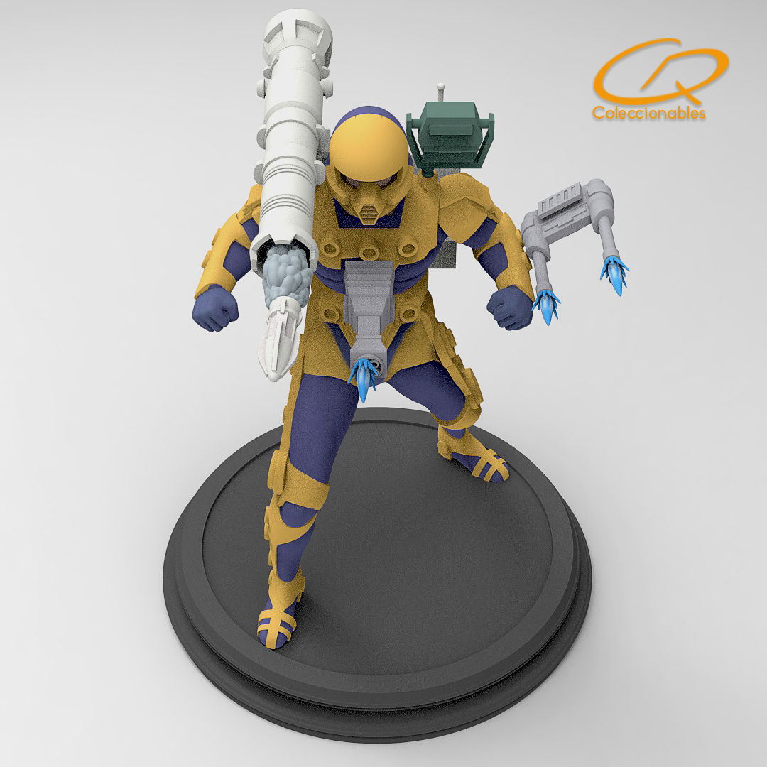 The Centurions - Jake Rockwell 3D model 3D printable | CGTrader