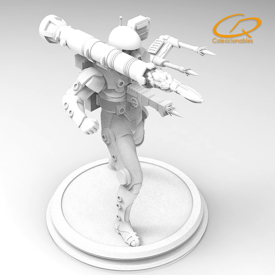 The Centurions - Jake Rockwell 3D model 3D printable | CGTrader