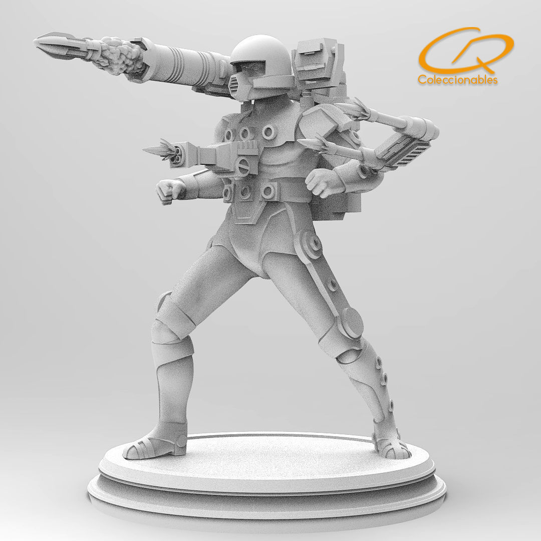 The Centurions - Jake Rockwell 3D model 3D printable | CGTrader