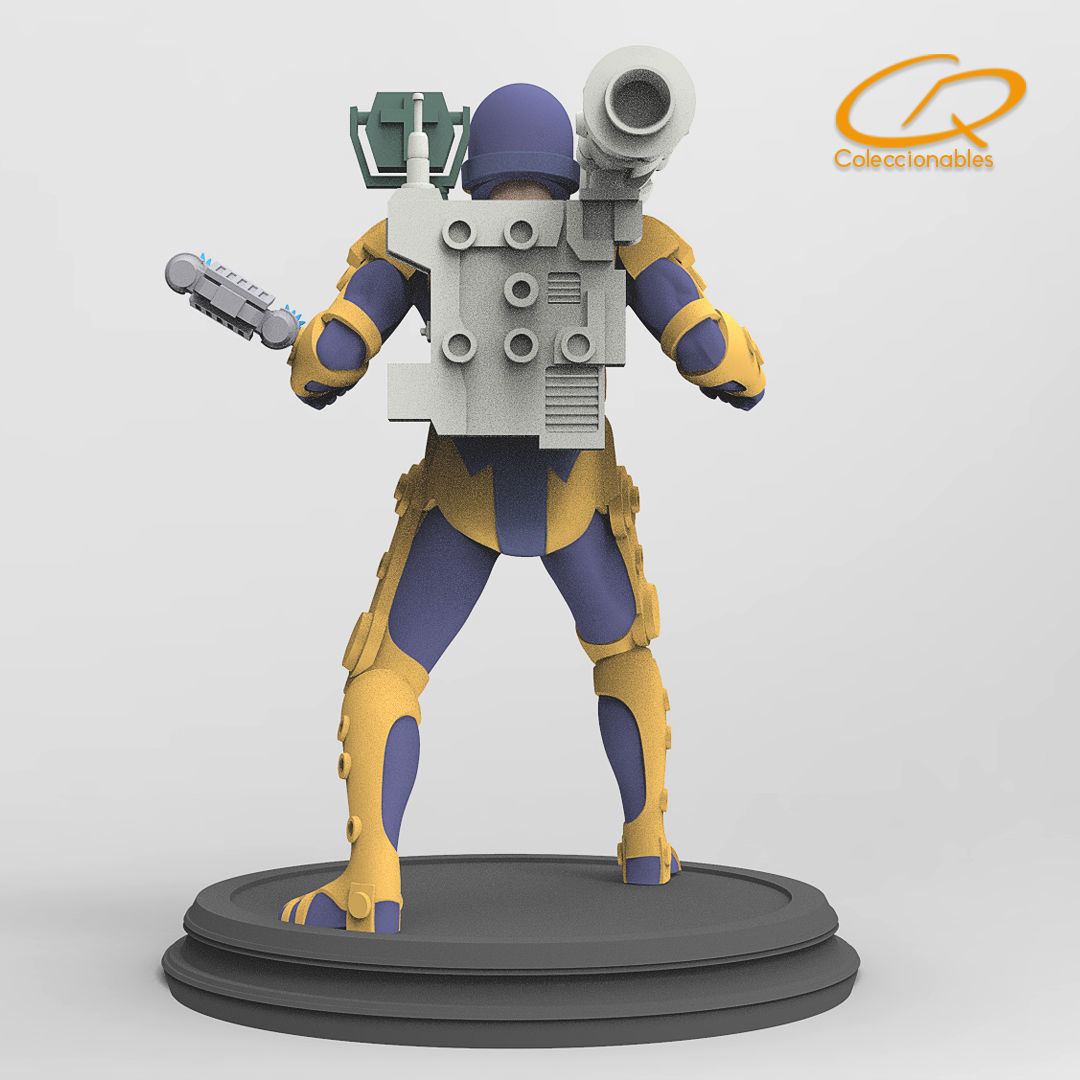 The Centurions - Jake Rockwell 3D model 3D printable | CGTrader