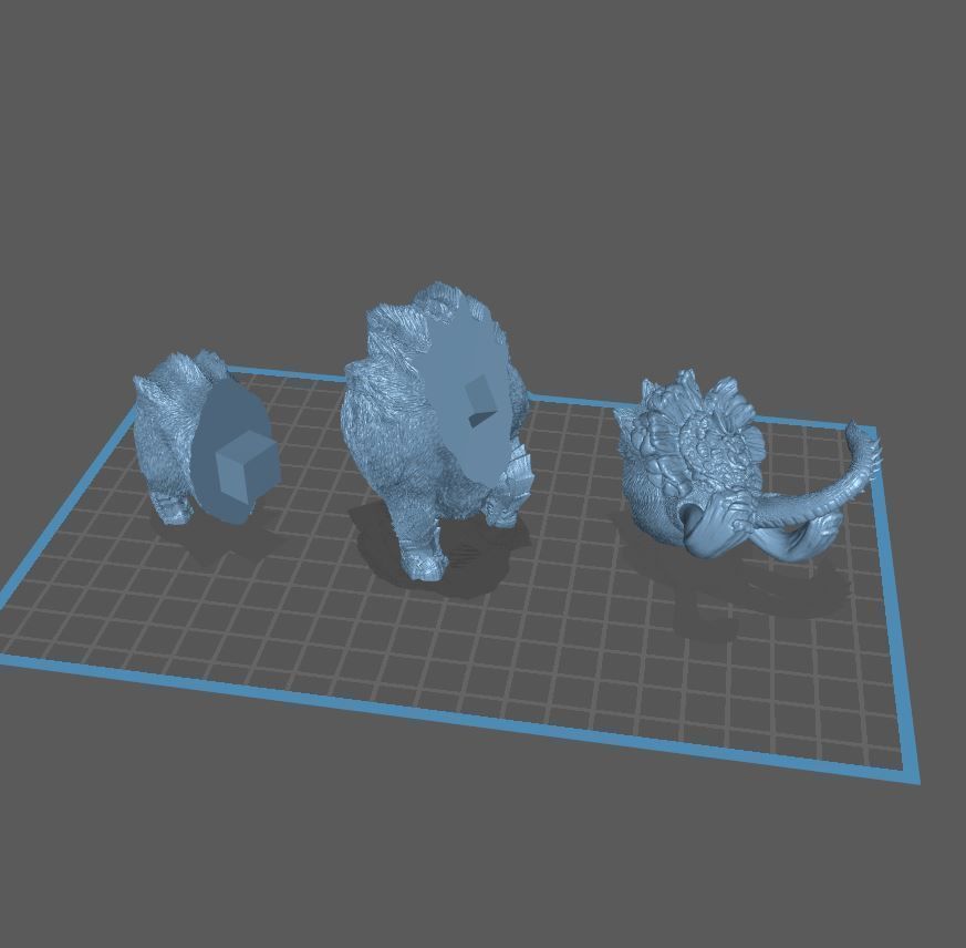 Gammoth Monster Hunter Fan Art 3D Print Model 3D model 3D printable ...