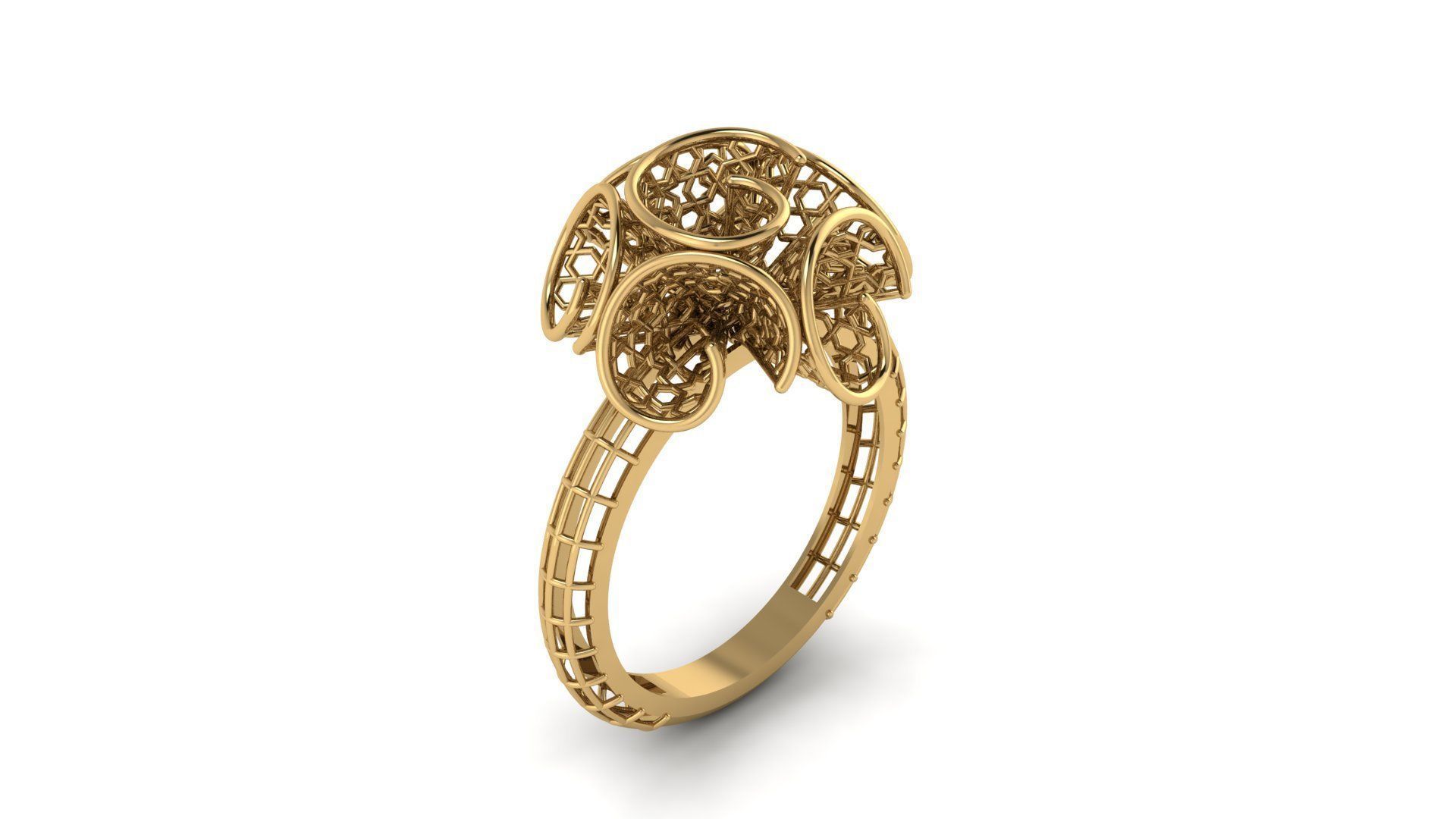 Locket and Rings 3D model | CGTrader