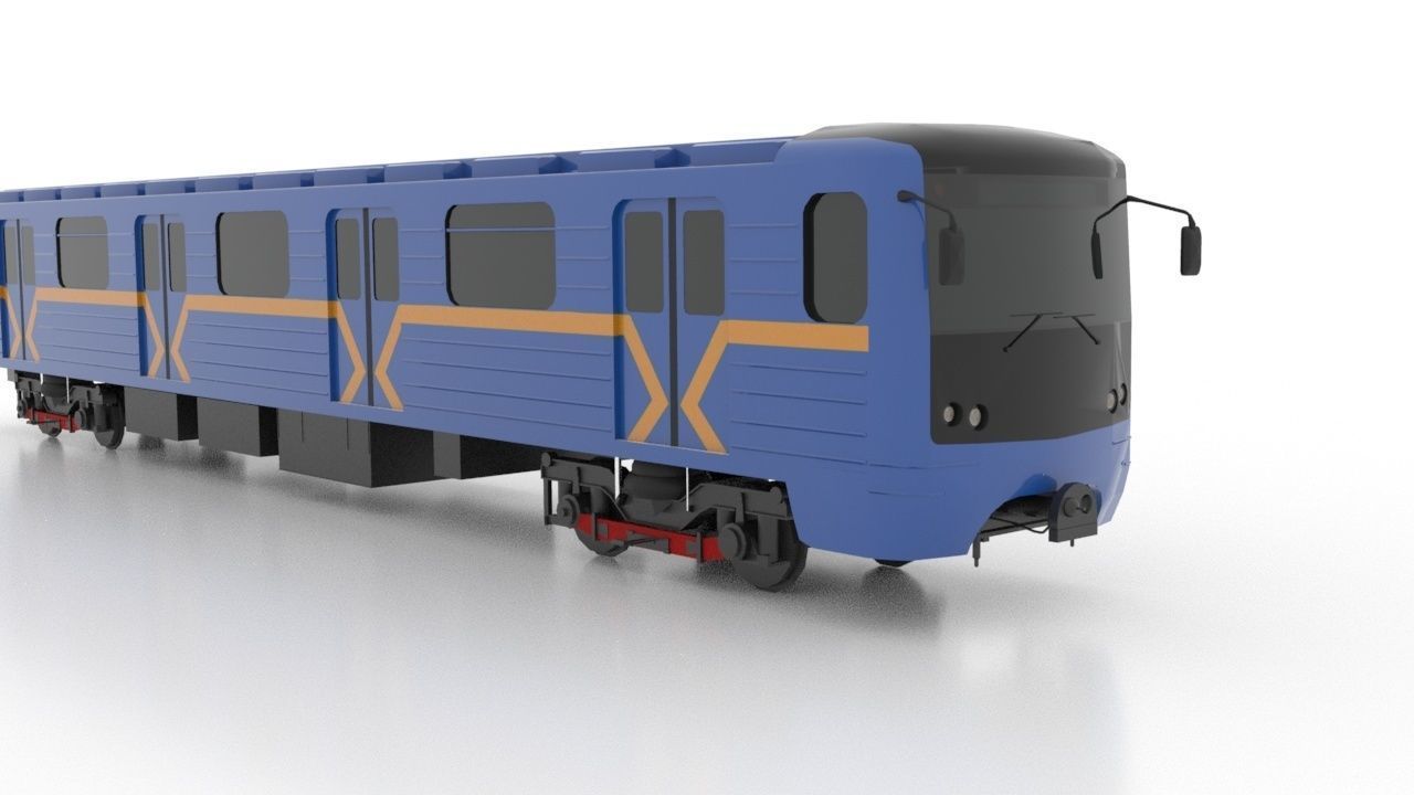 3D Model Collection Subway Train 81-7080 Low VR / AR / low-poly | CGTrader