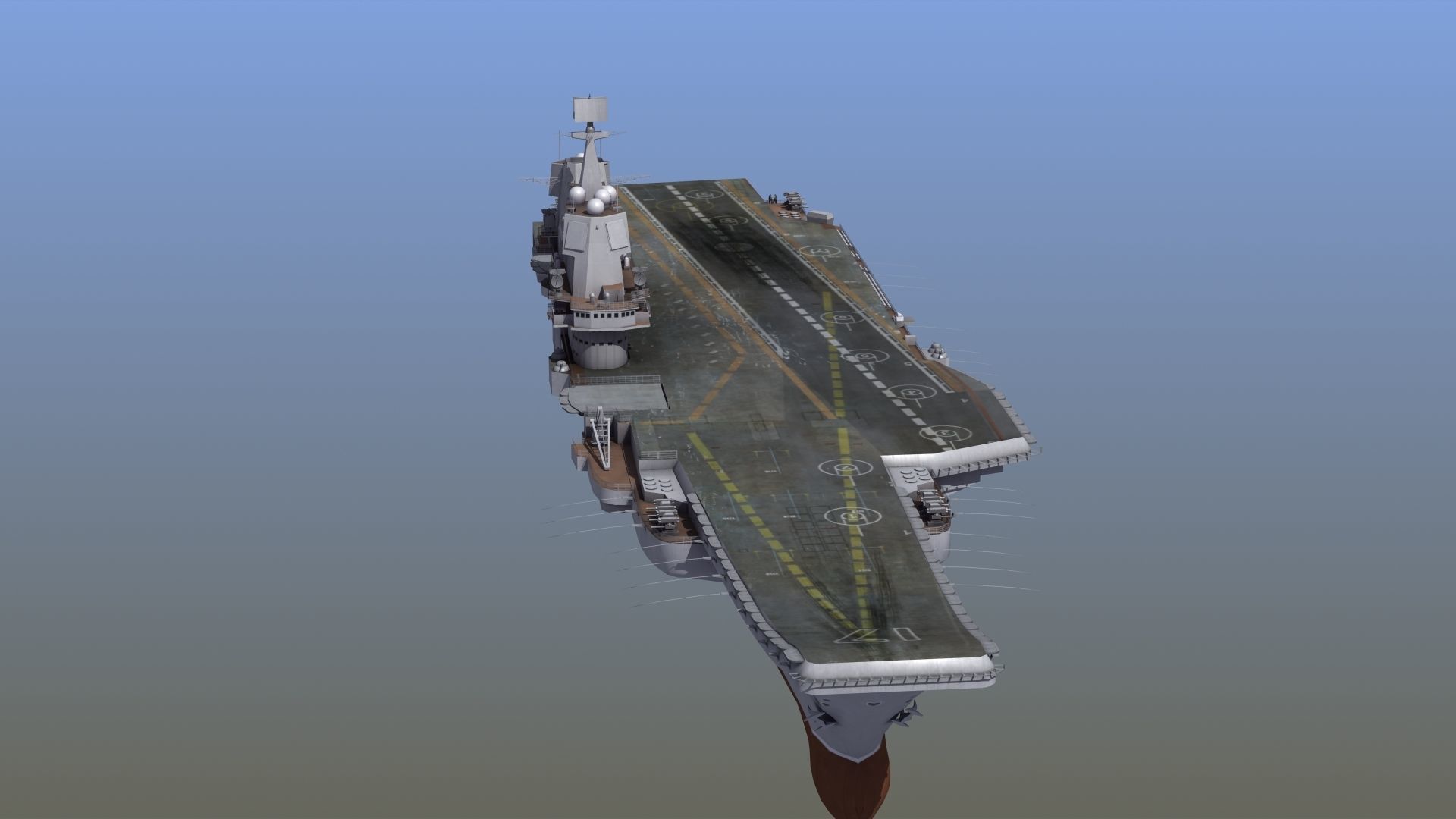 CV17 Shandong Carrier 3D model | CGTrader