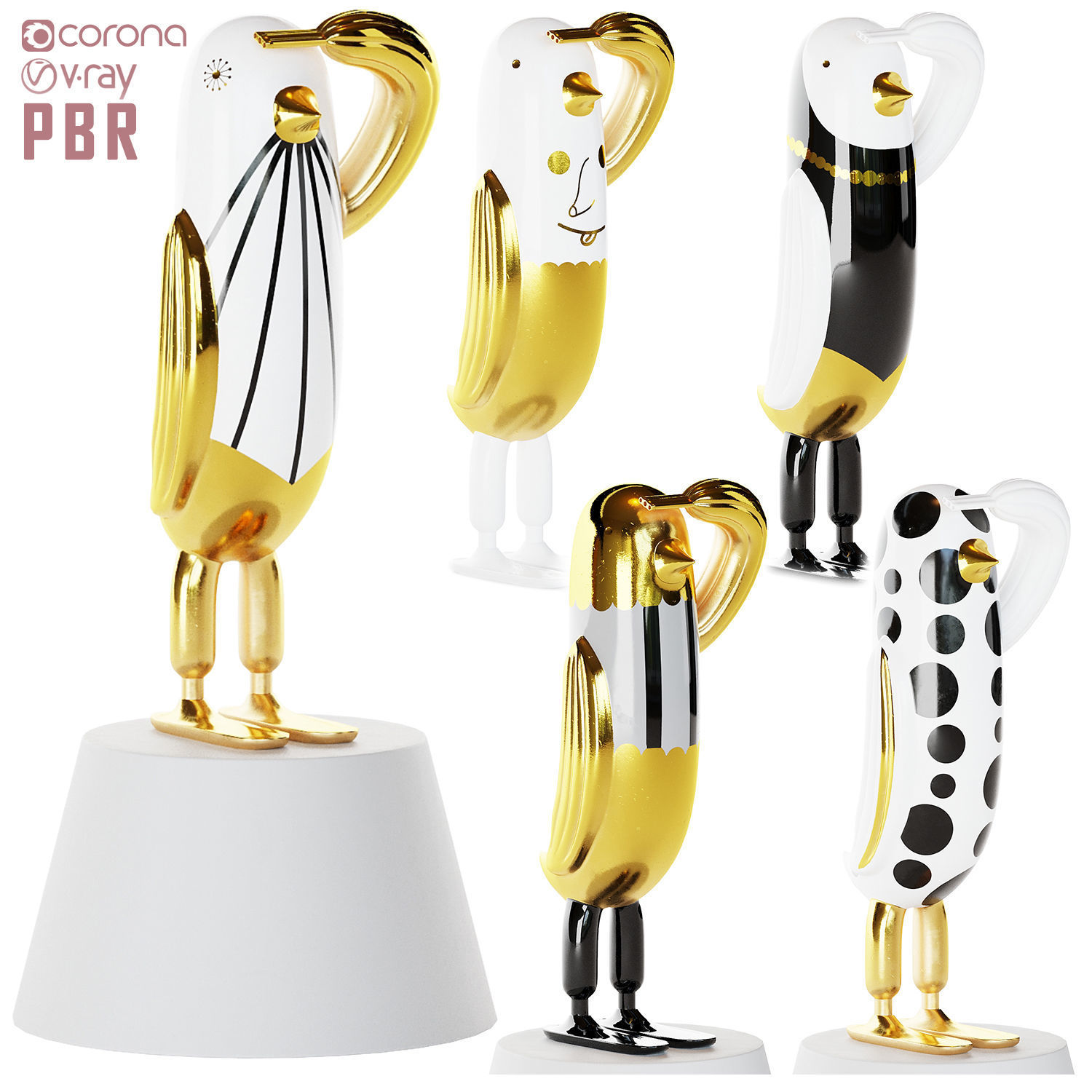 Hope Bird Bosa collection- PBR 4k 3D model | CGTrader