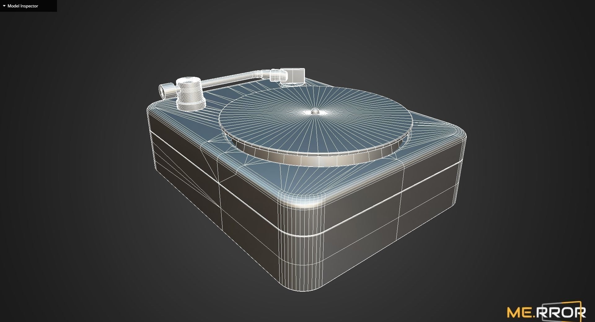 3D model Game Ready Mini Record Player VR / AR / low-poly | CGTrader