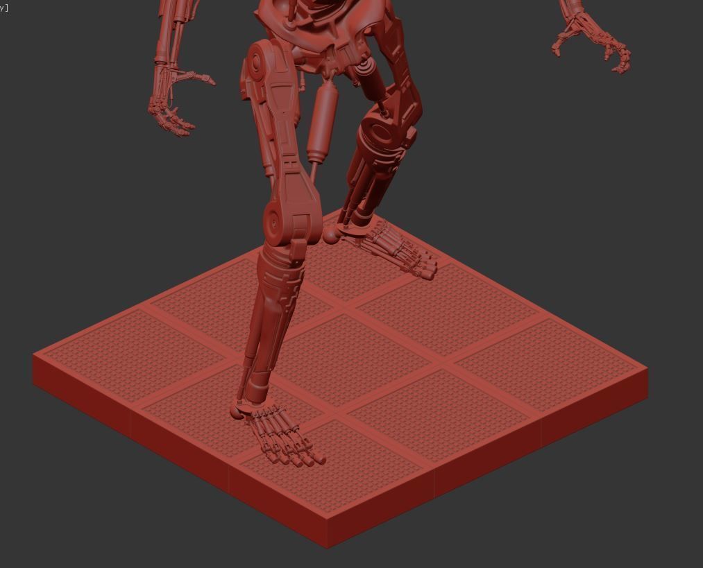 Terminator T-800 Endoskeleton T1 V4 3D model 3D printable | CGTrader