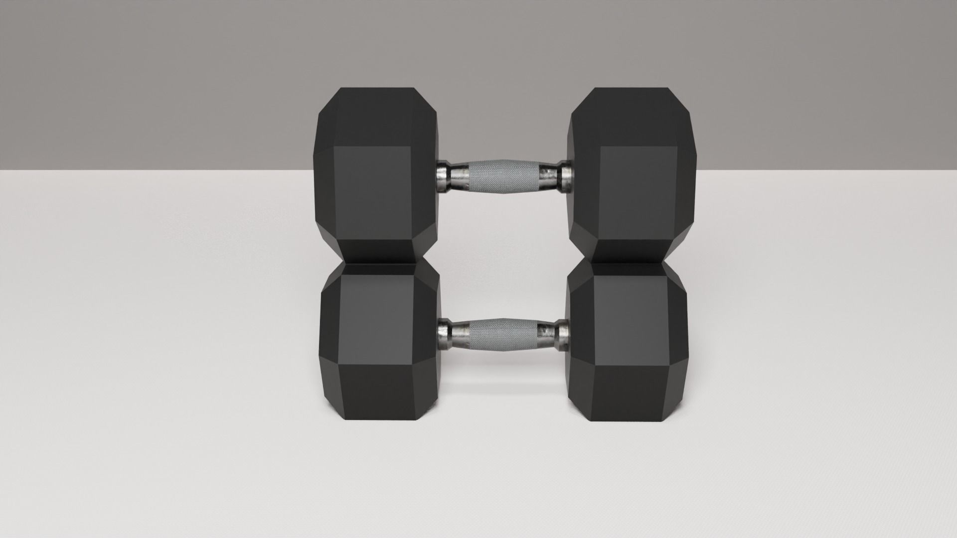 classic gym dumbbell 3D model | CGTrader