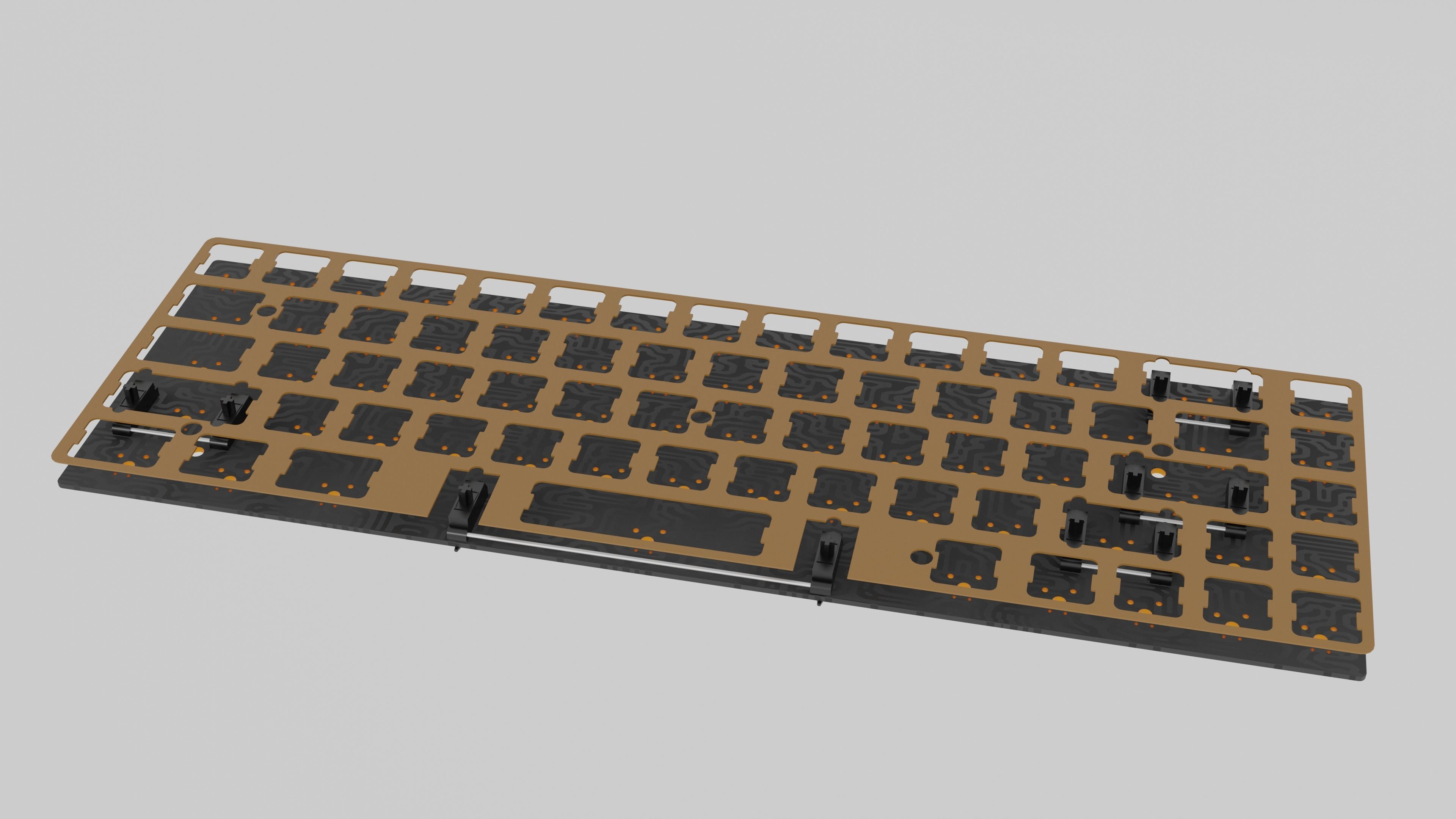 Mechanical Keyboard 3D model | CGTrader