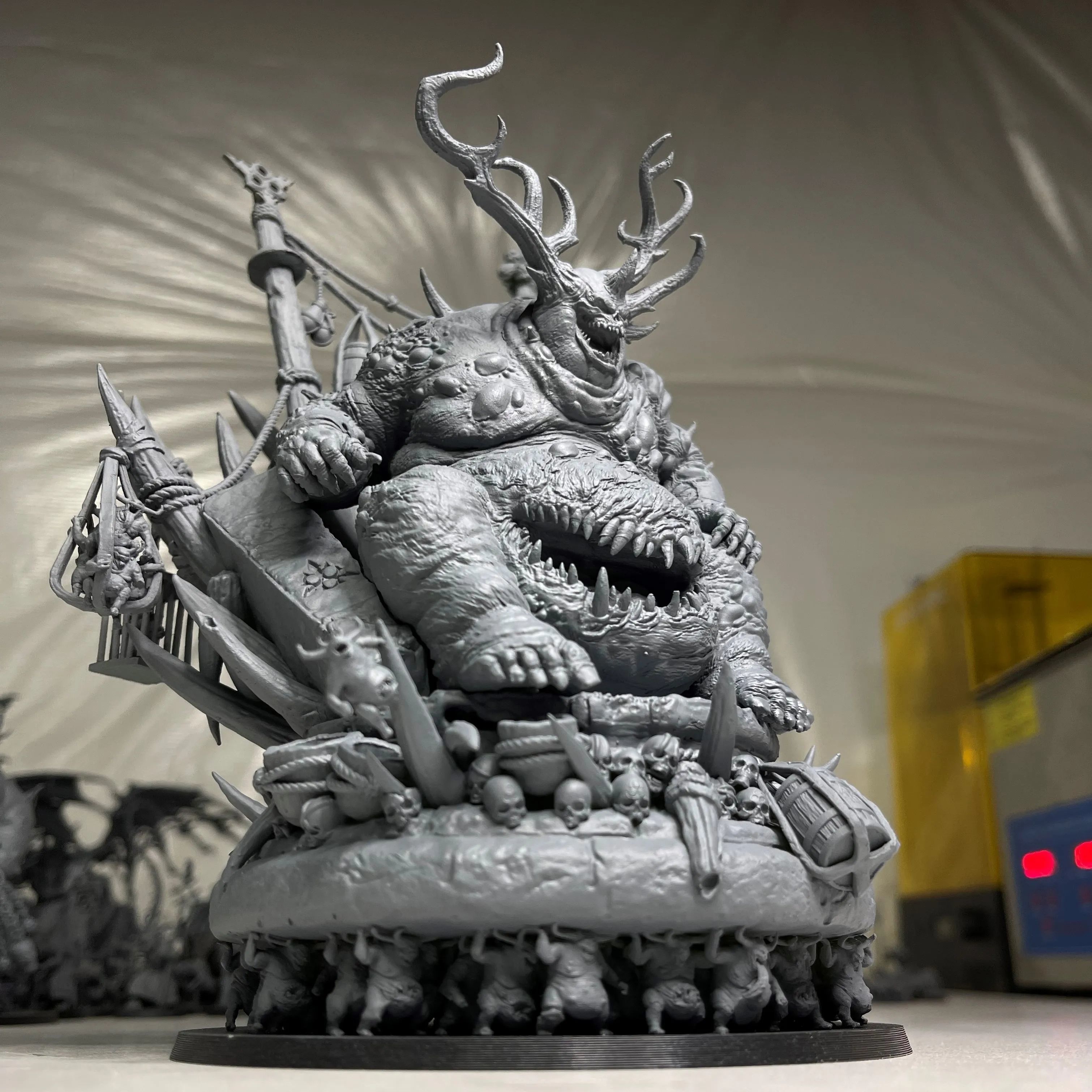 Plague God 3D model 3D printable | CGTrader