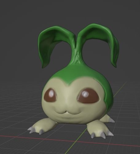 tanemon free 3D model 3D printable | CGTrader