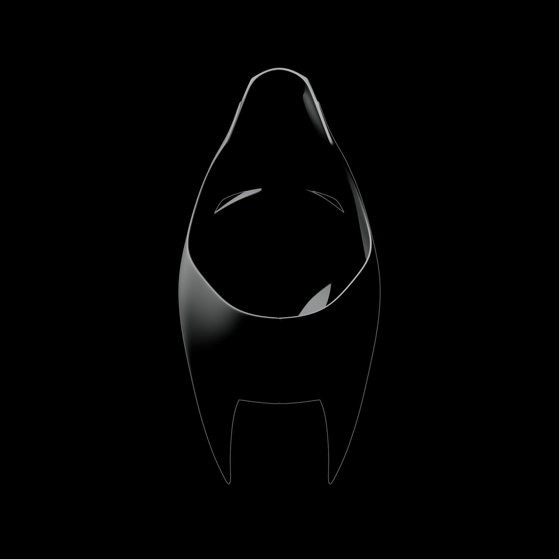 Iron Man Style Batman Mask Printable STL 3D model 3D printable | CGTrader