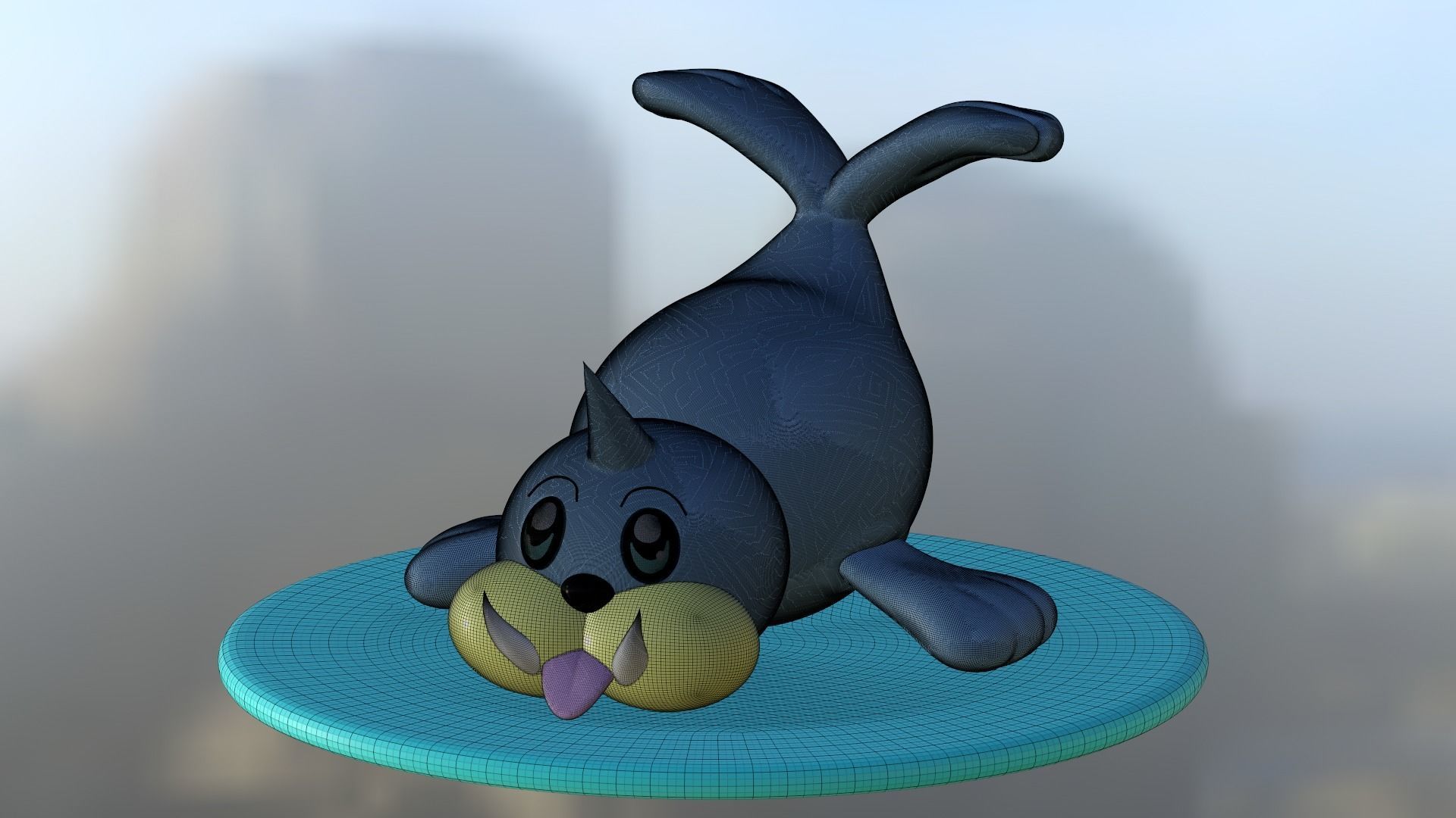 Pokemon seel 3D model 3D printable | CGTrader