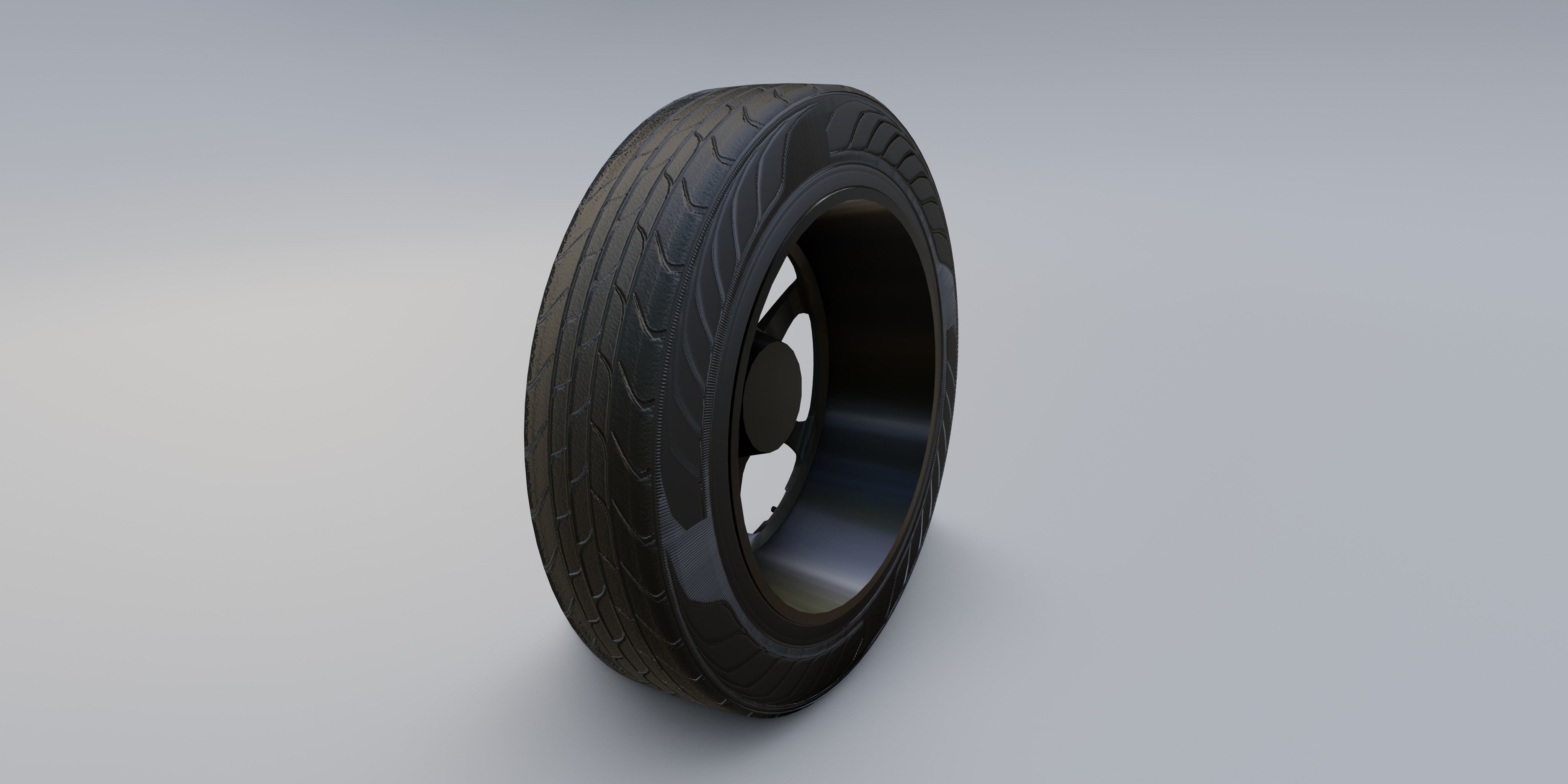 Wheel - 5Zigen GN 3D model | CGTrader