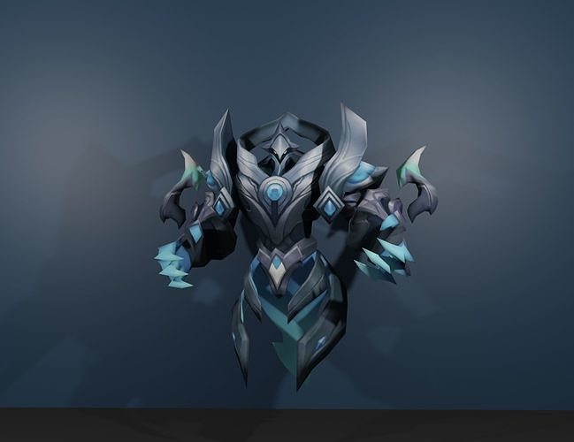 shaman king 3D model animated rigged | CGTrader