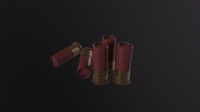3D model Shotgun shells 3D Model VR / AR / low-poly | CGTrader