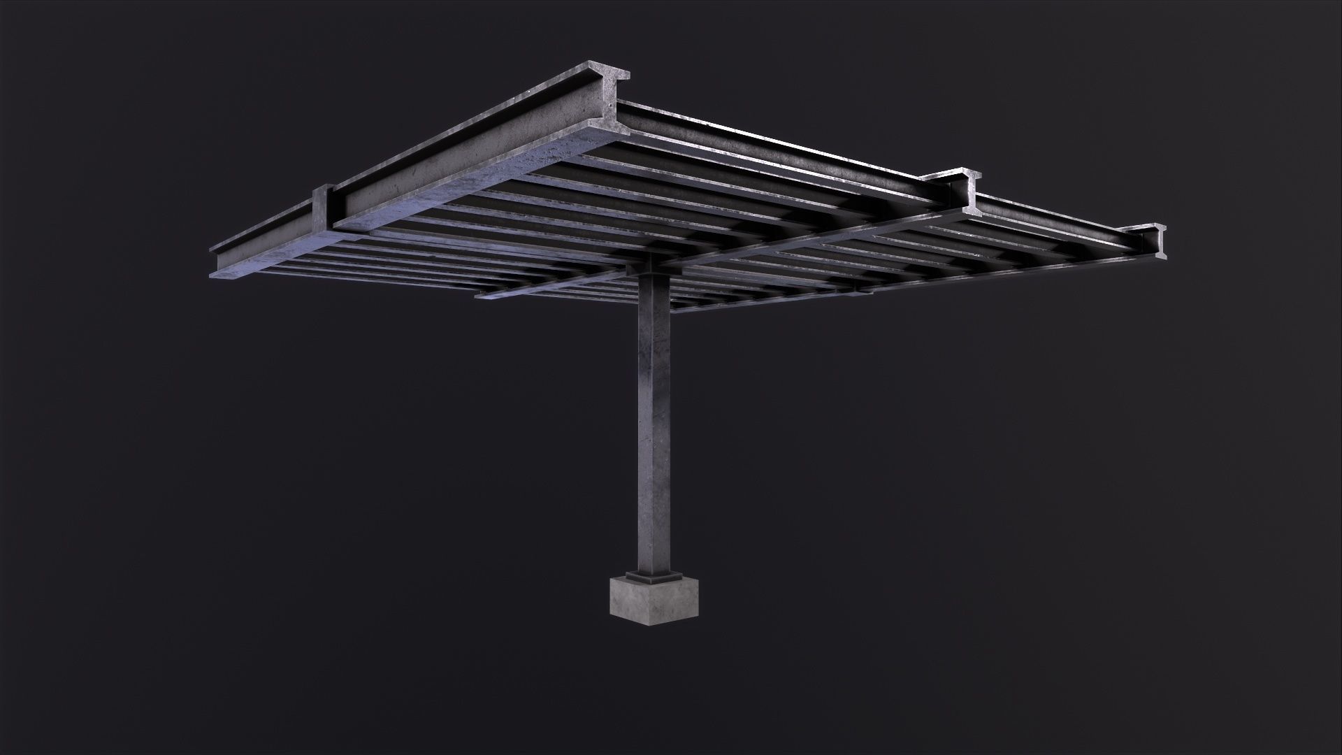 3D model Construction steel beam 3D Model VR / AR / low-poly | CGTrader