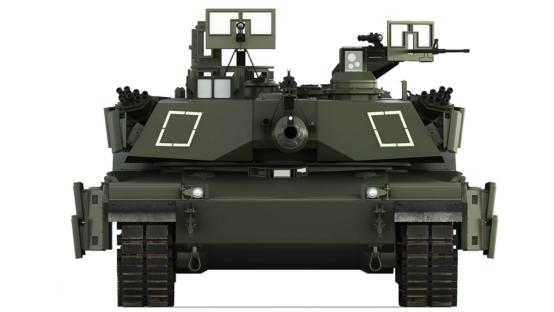 Tank Abrams M1A2 SEP TUSK II 2020 3D model | CGTrader