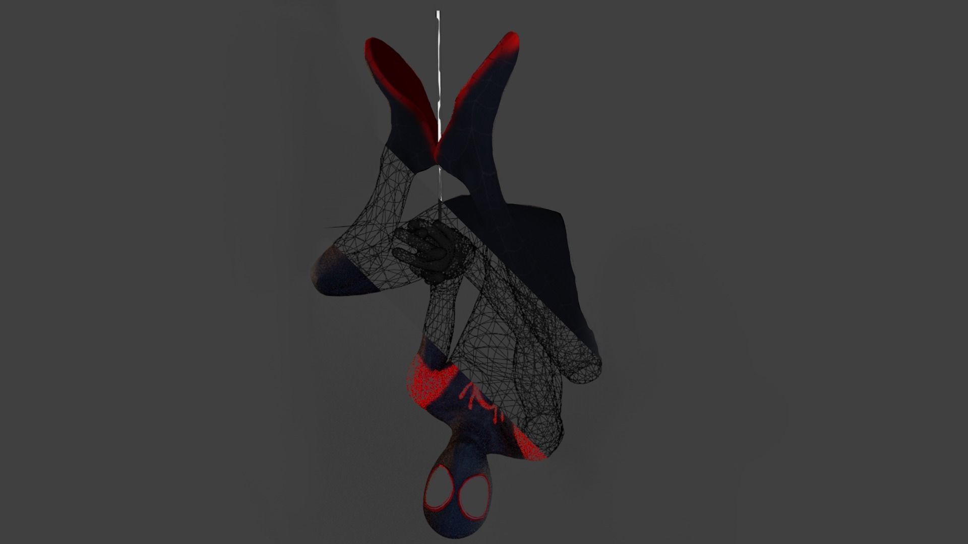 3D model Miles Morals- From Spider Man Across the Spider Verse VR / AR ...