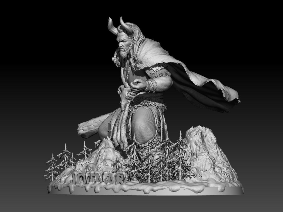 The Jotnar in Norse mythology 3D model 3D printable | CGTrader