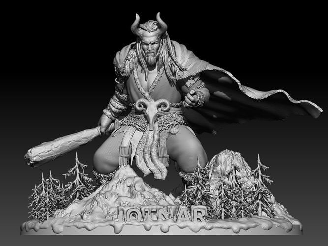 The Jotnar in Norse mythology 3D model 3D printable | CGTrader