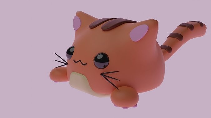 Cat Ball 3D model | CGTrader