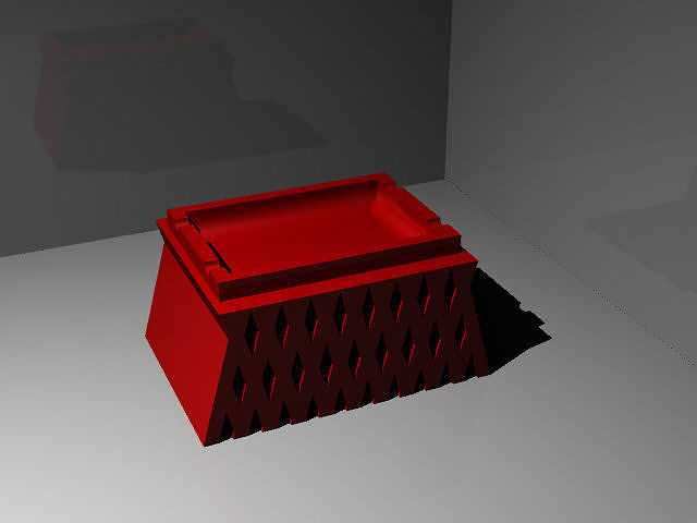Ashtray 3D model 3D printable | CGTrader