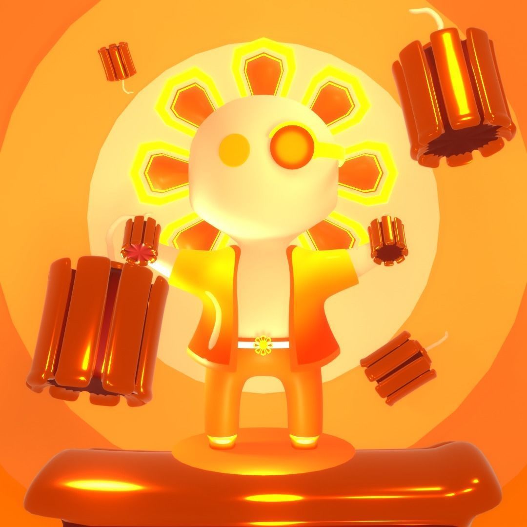 Human Bomber 3D model | CGTrader