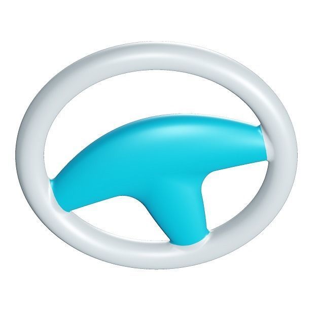 Kids Steering Wheel Toy 3D model | CGTrader